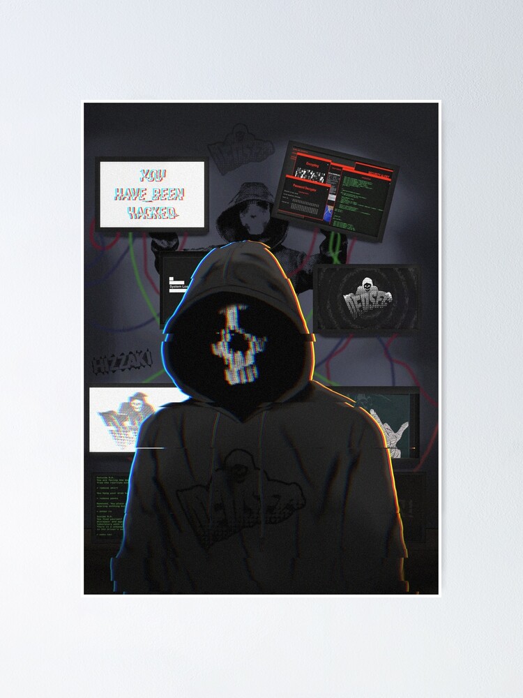 "DedSec Hacker Fanart Art" Poster by Hizzaki | Redbubble