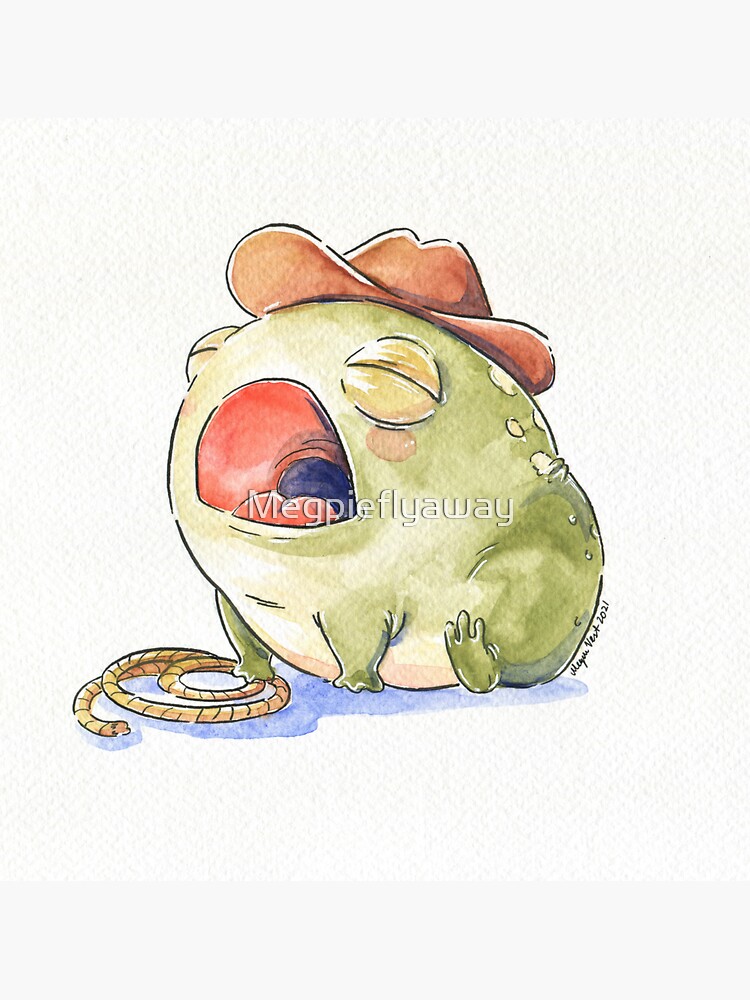 "Country Toad" Sticker for Sale by Megpieflyaway | Redbubble