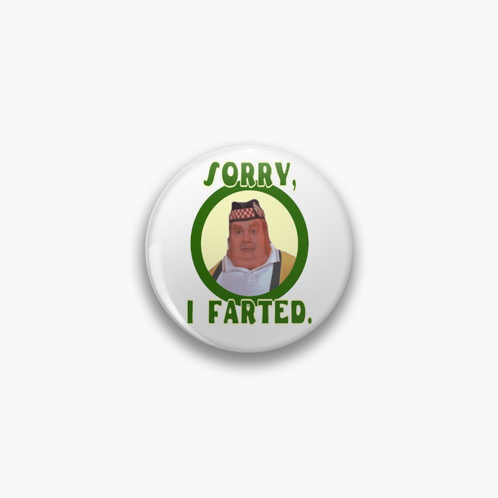"Sorry, I Farted." Sticker for Sale by fed2891 | Redbubble