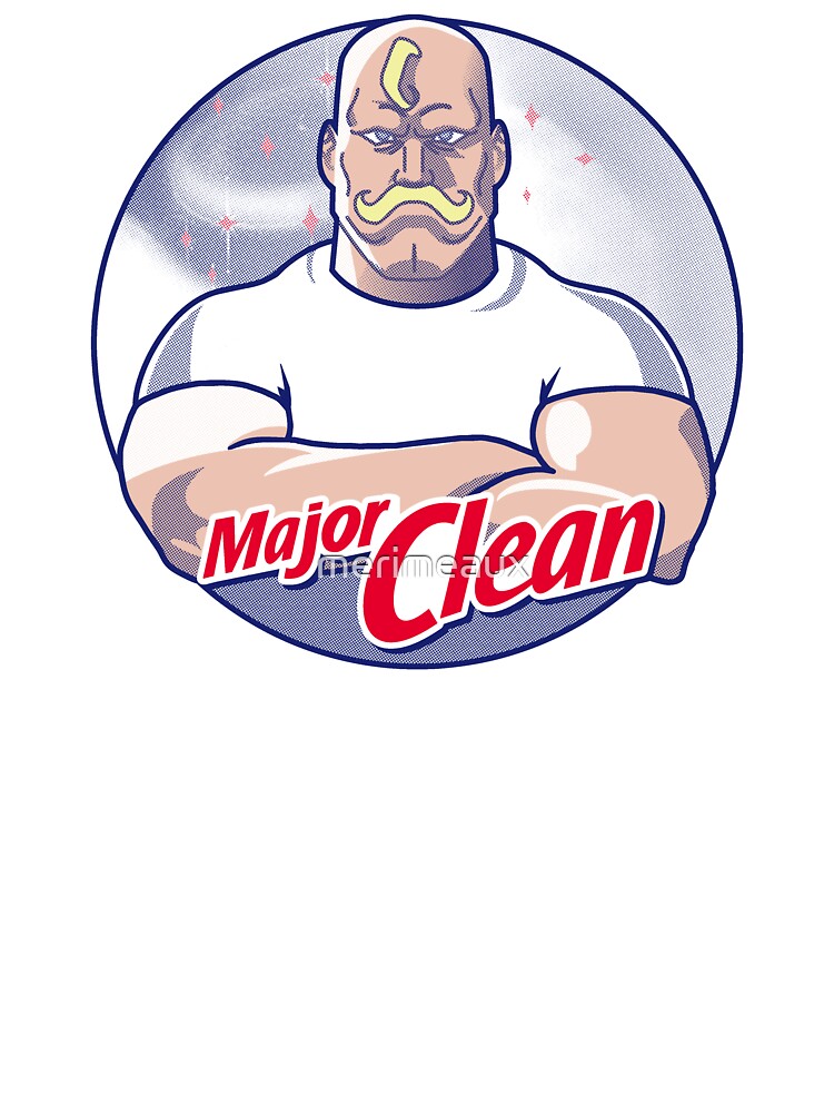 "Major Clean" Kids T-Shirt for Sale by merimeaux | Redbubble