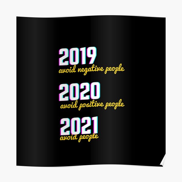 "avoid negative people meme " Poster for Sale by chaimael | Redbubble