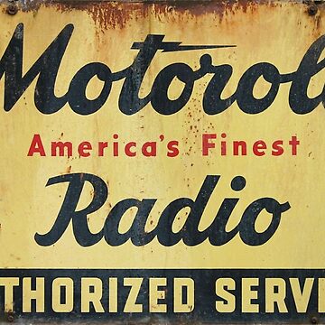 "Motorola" Sticker for Sale by CtlAltDel | Redbubble