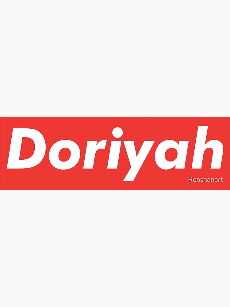 "Doriyah" Poster for Sale by Renshanart | Redbubble
