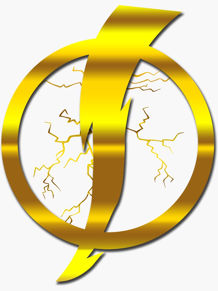 "Static Shock Logo" Sticker by aeedesign | Redbubble