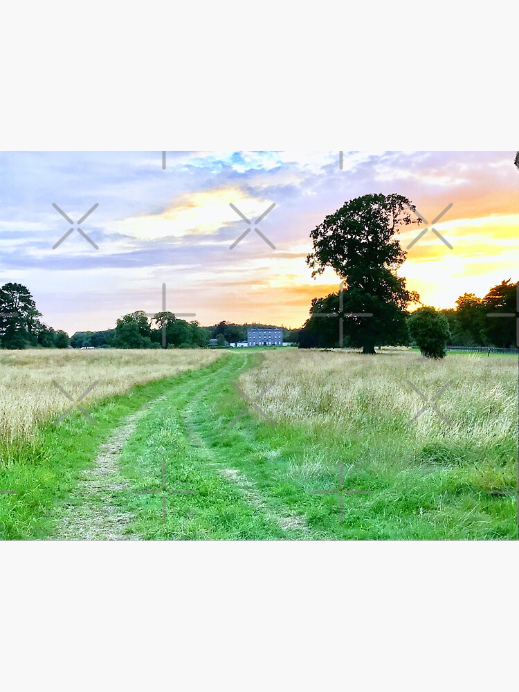 "Sunset Over Oldbridge Estate, Battle of the Boyne" Sticker for Sale by ...