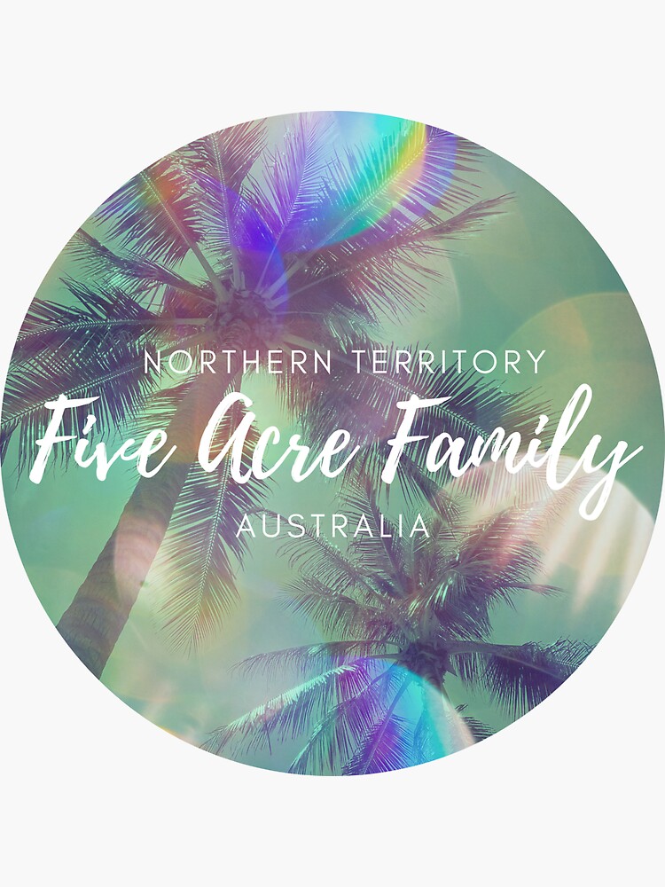 "Five Acre Family " Sticker for Sale by fiveacrefamily | Redbubble