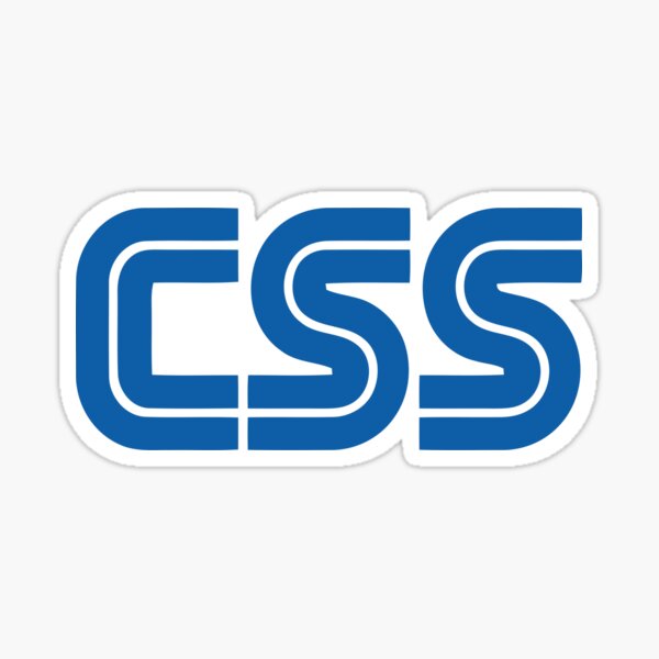 "CSS" Sticker for Sale by uselessorder | Redbubble