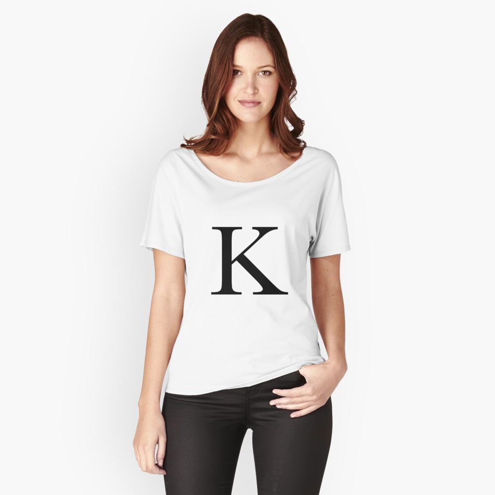 "The Letter 'K'" Sticker for Sale by Mima Step | Redbubble