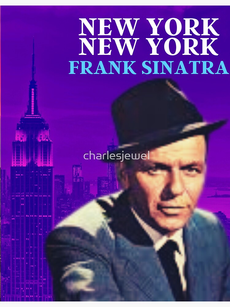 "FRANK SINATRA" Sticker for Sale by charlesjewel | Redbubble