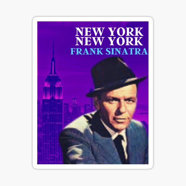 "FRANK SINATRA" Sticker for Sale by charlesjewel | Redbubble