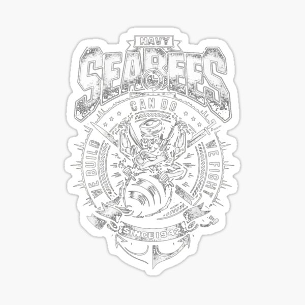 Seabees Stickers | Redbubble