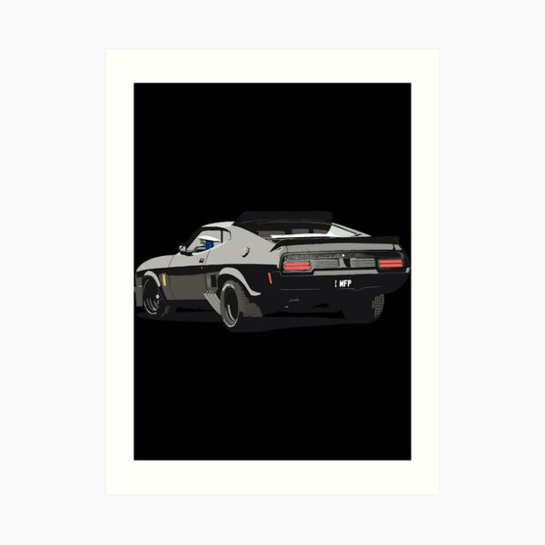 "Mad Max Interceptor - last of V8 - MFP " Art Print for Sale by ...