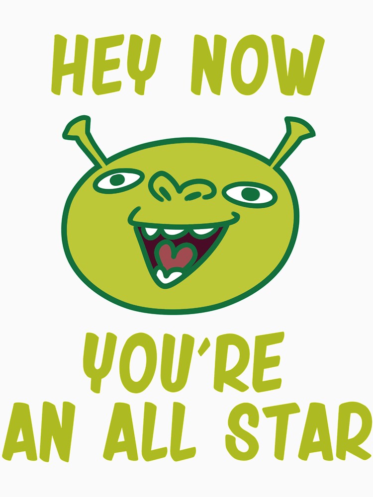 "Hey now you're an All Star" Essential T-Shirt for Sale by leeniej ...