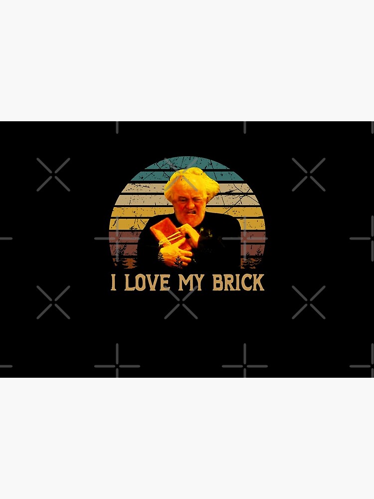 "Vintage Father Arts Ted Sitcom - I Love My Brick" Mask by JohnErma8 ...