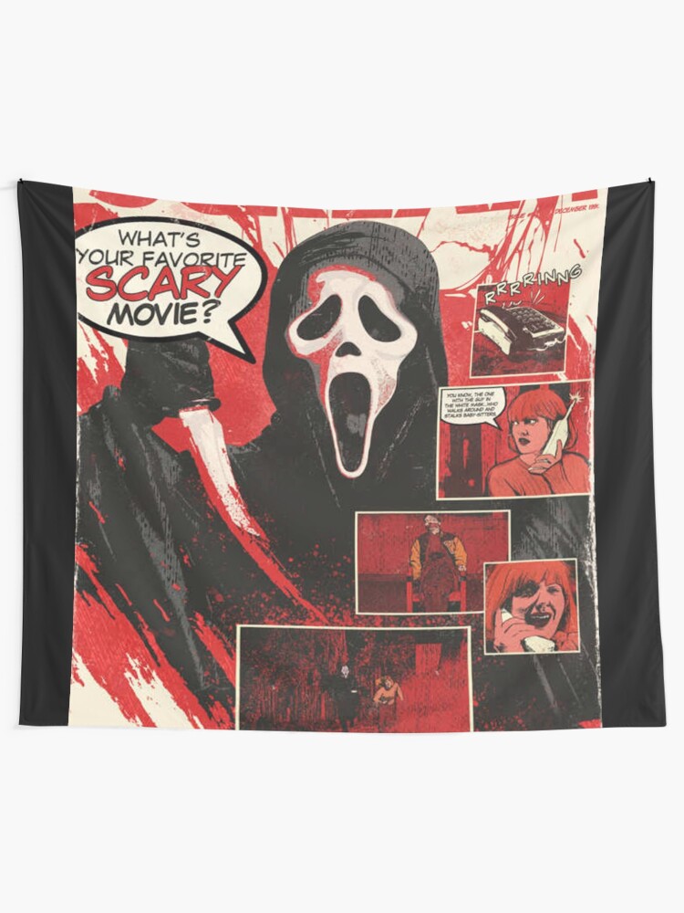 Scream - What's Your Favorite Scary Movie Tapestry