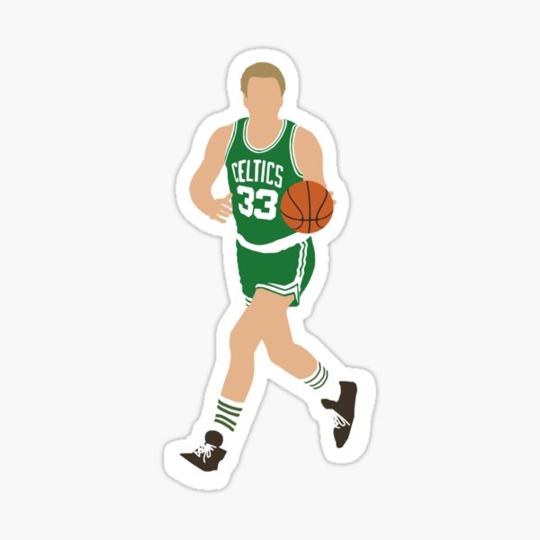 "Larry Bird Sticker" Sticker for Sale by StefanJanicke | Redbubble