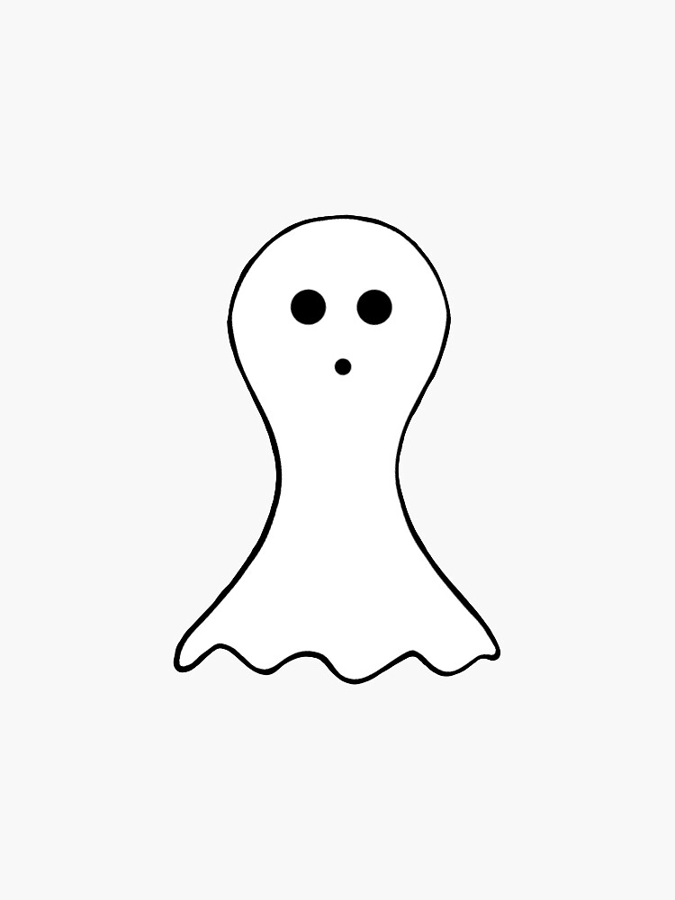 "Sassy Ghost" Sticker by sarahkay11 | Redbubble