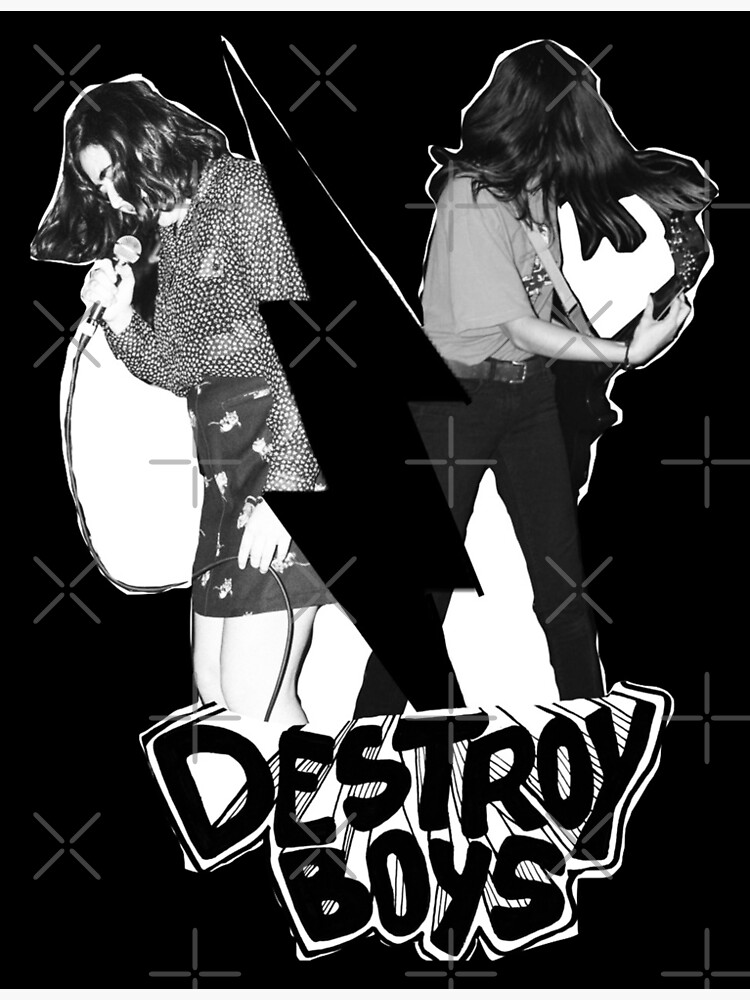 "art special from band Destroy Boys " Photographic Print for Sale by ...