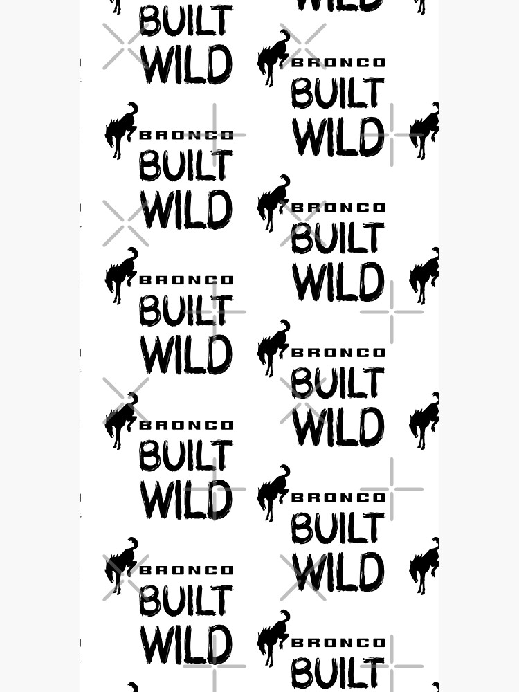 "FORD BRONCO BUILT WILD" Duffle Bag for Sale by DomGDesign | Redbubble