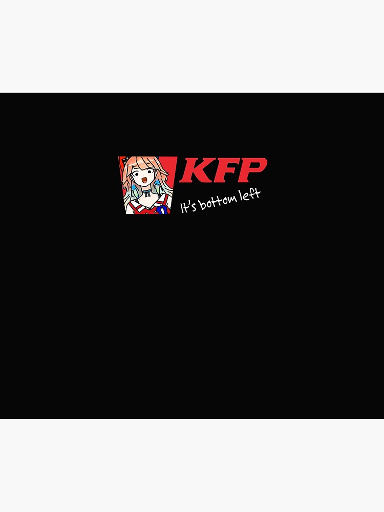 "Hololive Takanashi Kiara KFP Logo " Throw Blanket for Sale by ...