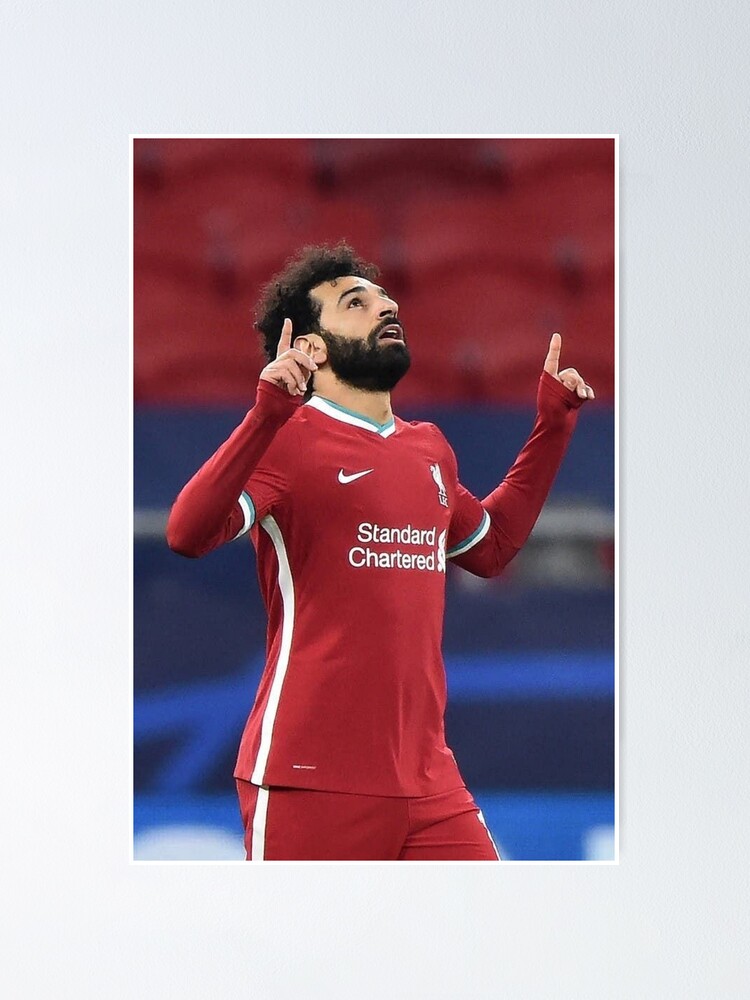 "Mohamed Salah" Poster for Sale by Kummirpako | Redbubble
