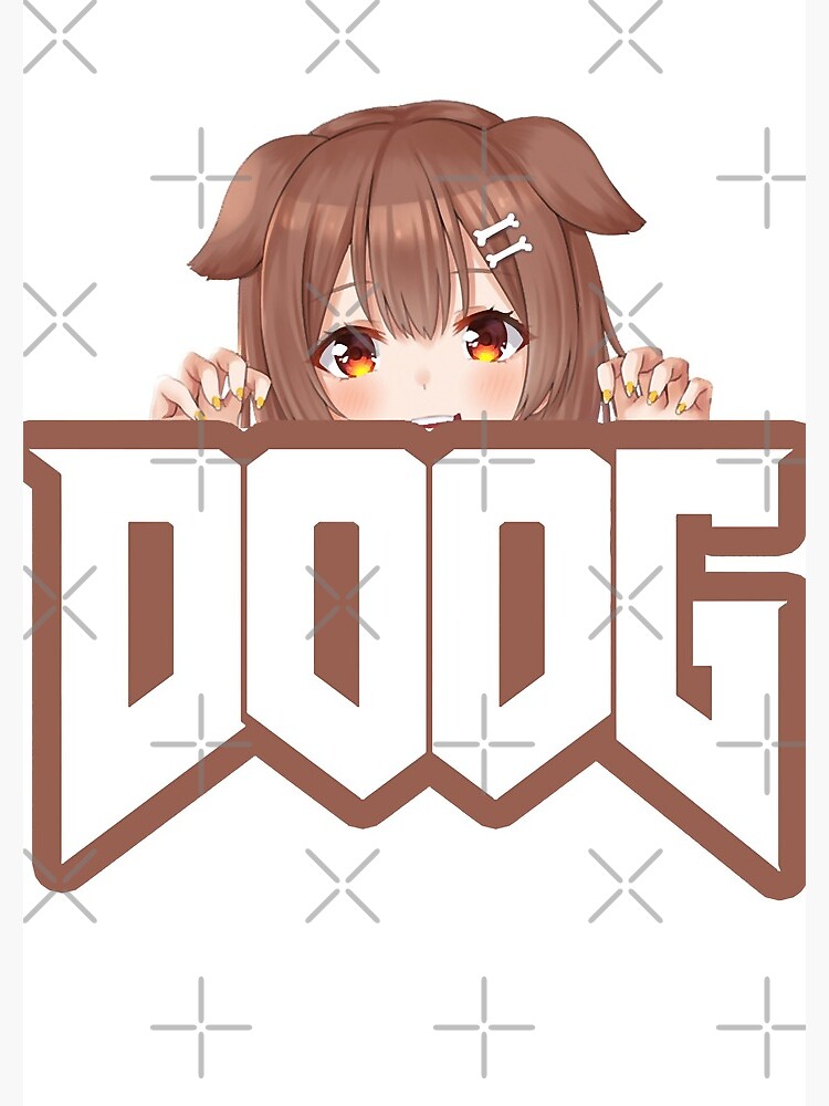 "Inugami Korone Virtual Female Youtuber Hololive Art Group Gamer Doog ...