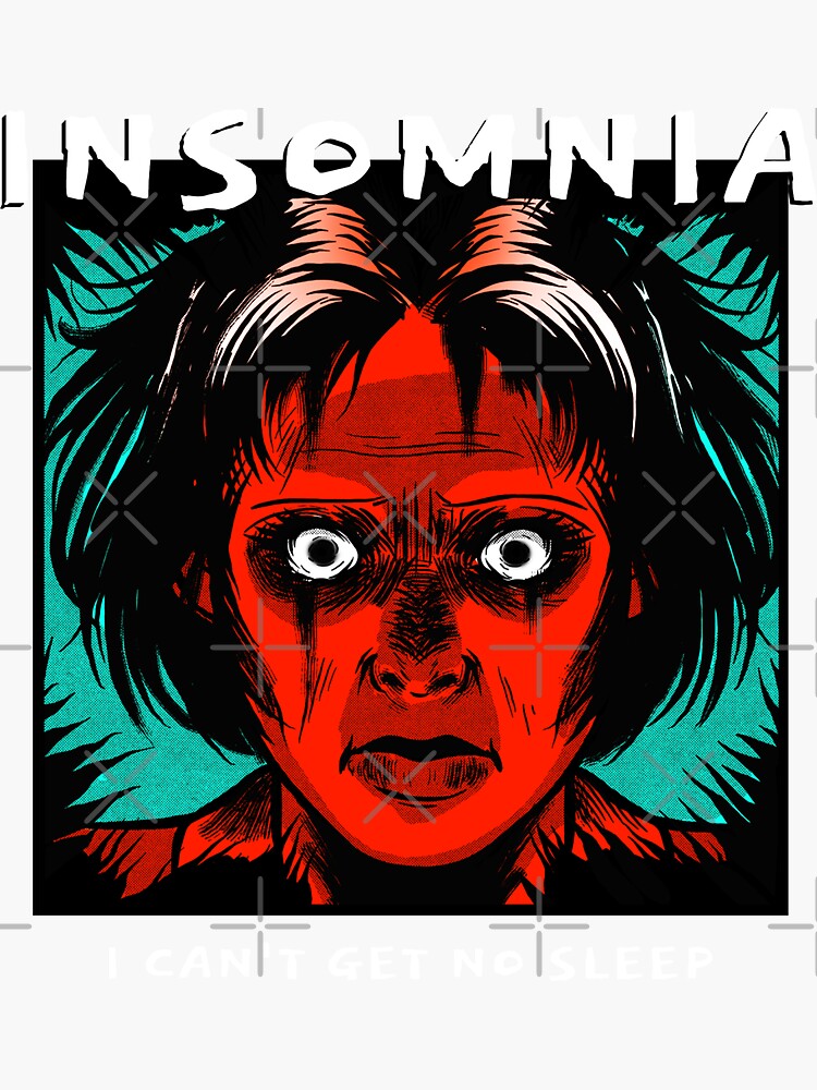 "INSOMNIA" Sticker by Mechanism | Redbubble