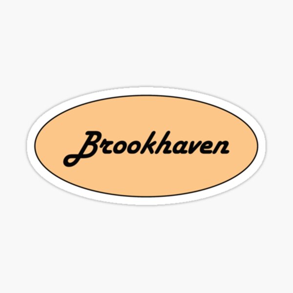"Brookhaven Cap" Sticker for Sale by XEVSLOOTBOX | Redbubble
