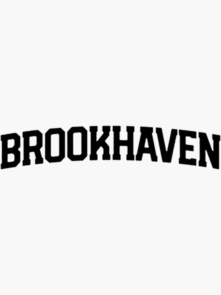 "Brookhaven Cap" Sticker for Sale by XEVSLOOTBOX | Redbubble