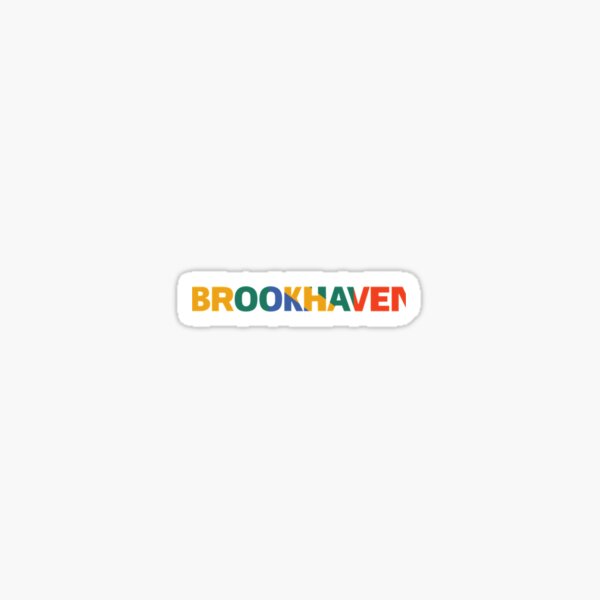 "Brookhaven Cap" Sticker for Sale by XEVSLOOTBOX | Redbubble