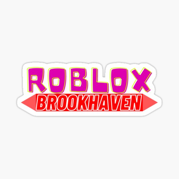 "brookhaven roblox Essential" Sticker for Sale by XEVSLOOTBOX | Redbubble