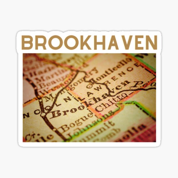 "Brookhaven RP Cap" Sticker for Sale by XEVSLOOTBOX | Redbubble