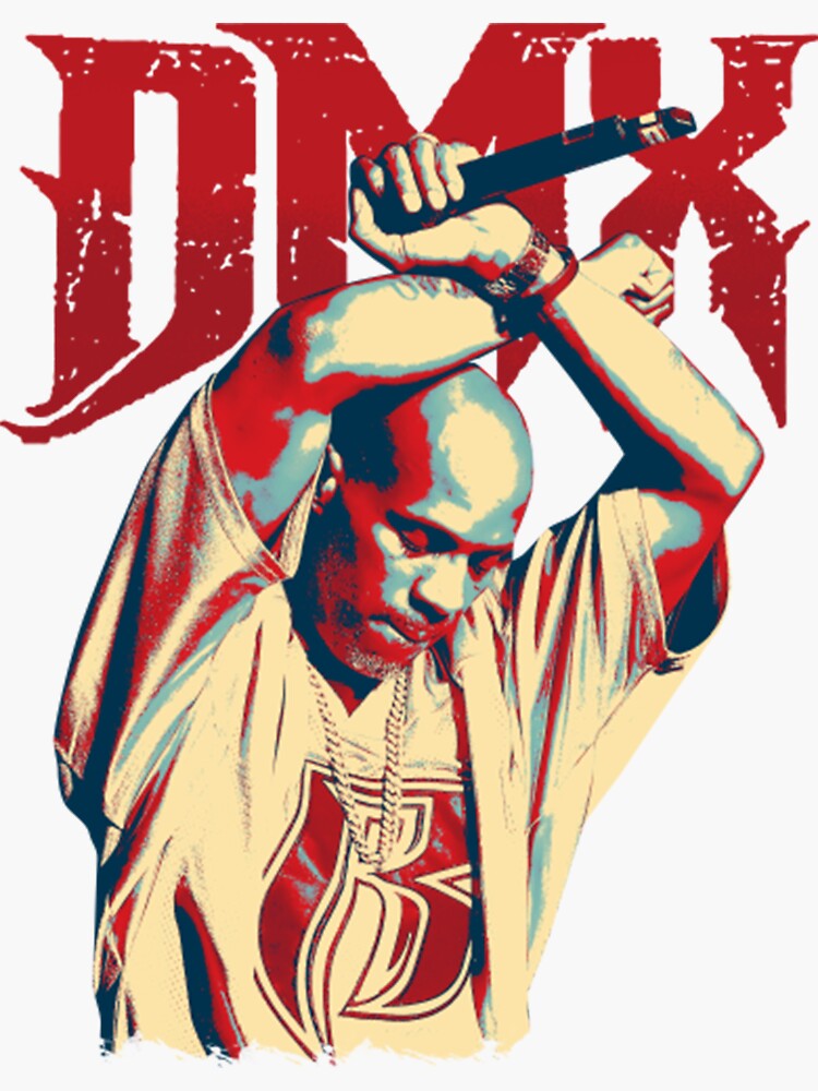"Dmx DMX LEGEND RAPPER " Sticker for Sale by GimalaHollime | Redbubble