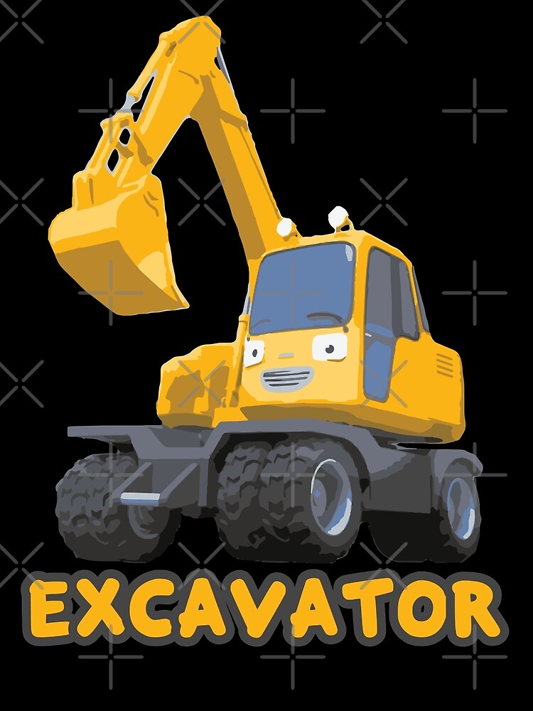 "The Heavy Vehicle Poco the Excavator Tayo the Little City Bus" Poster ...