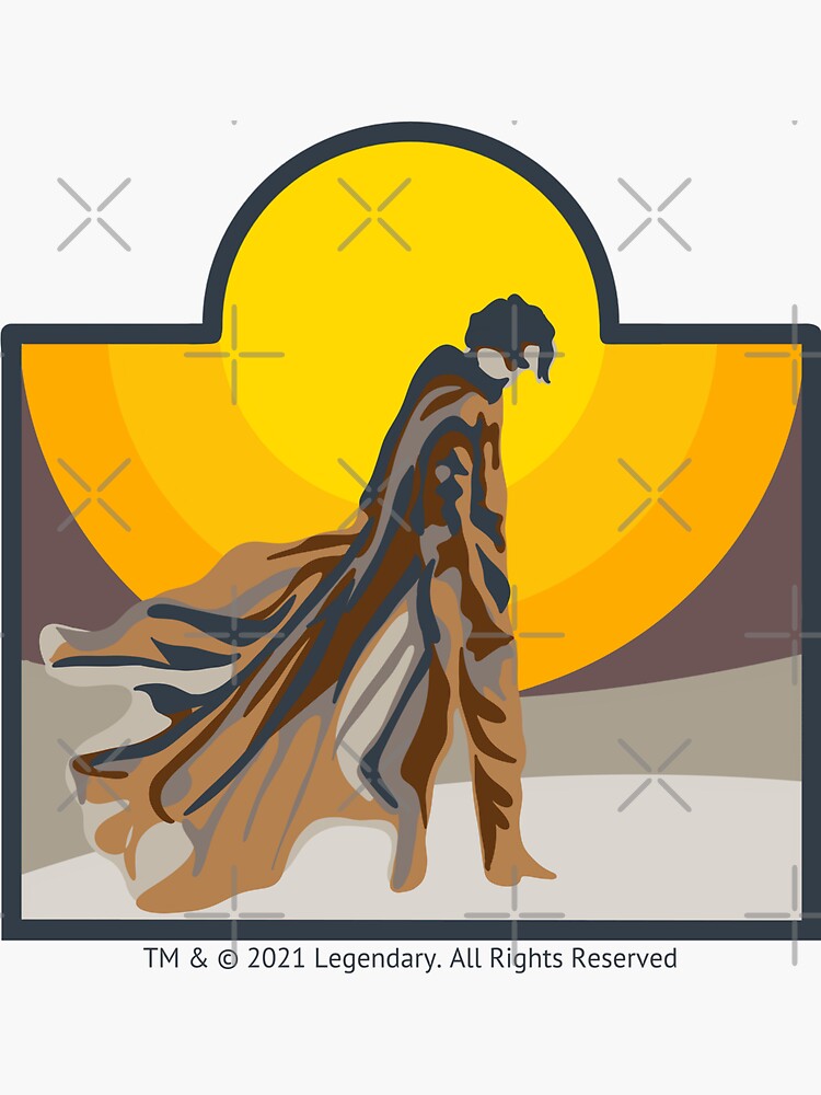 "Paul Atreides" Sticker for Sale by unhingedheather | Redbubble