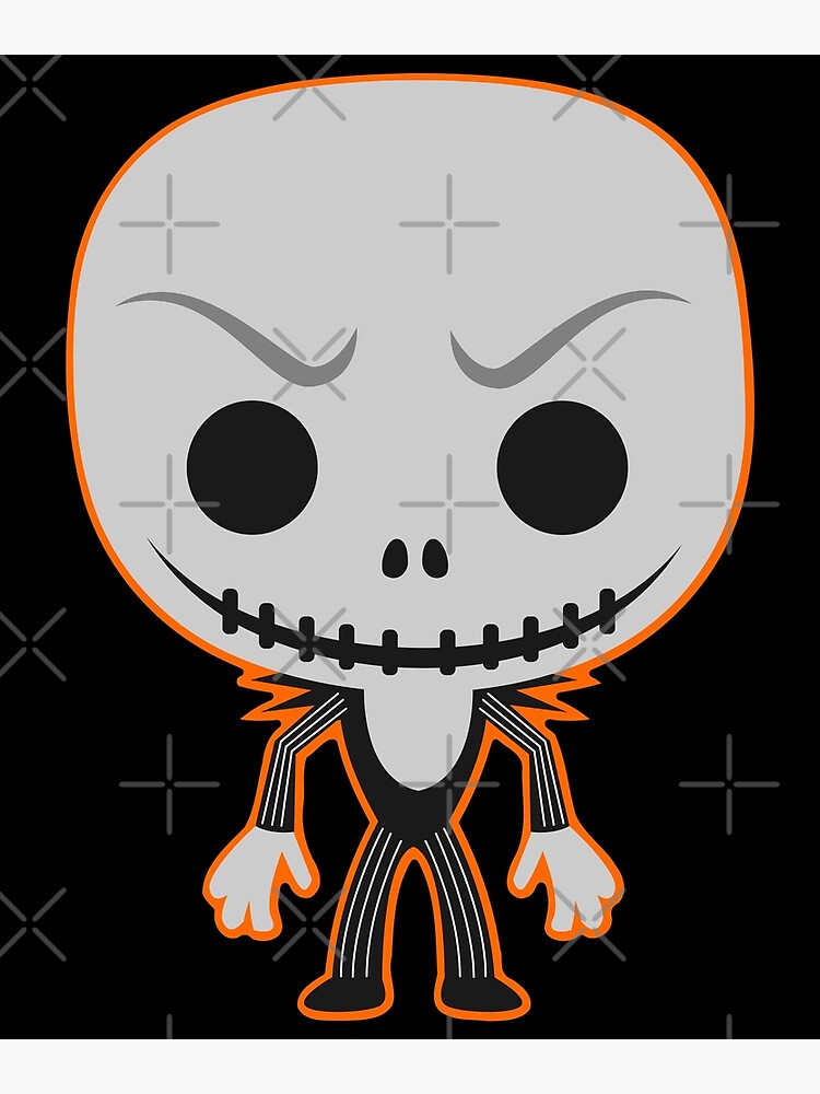 "Collection Of Pinhead, Nightmare Before Christmas Halloween" Poster by ...