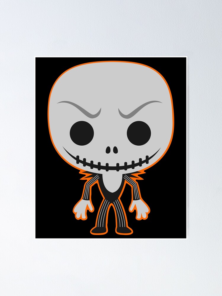 "Collection Of Pinhead, Nightmare Before Christmas Halloween" Poster by ...