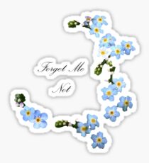 Forget Me Not: Stickers | Redbubble