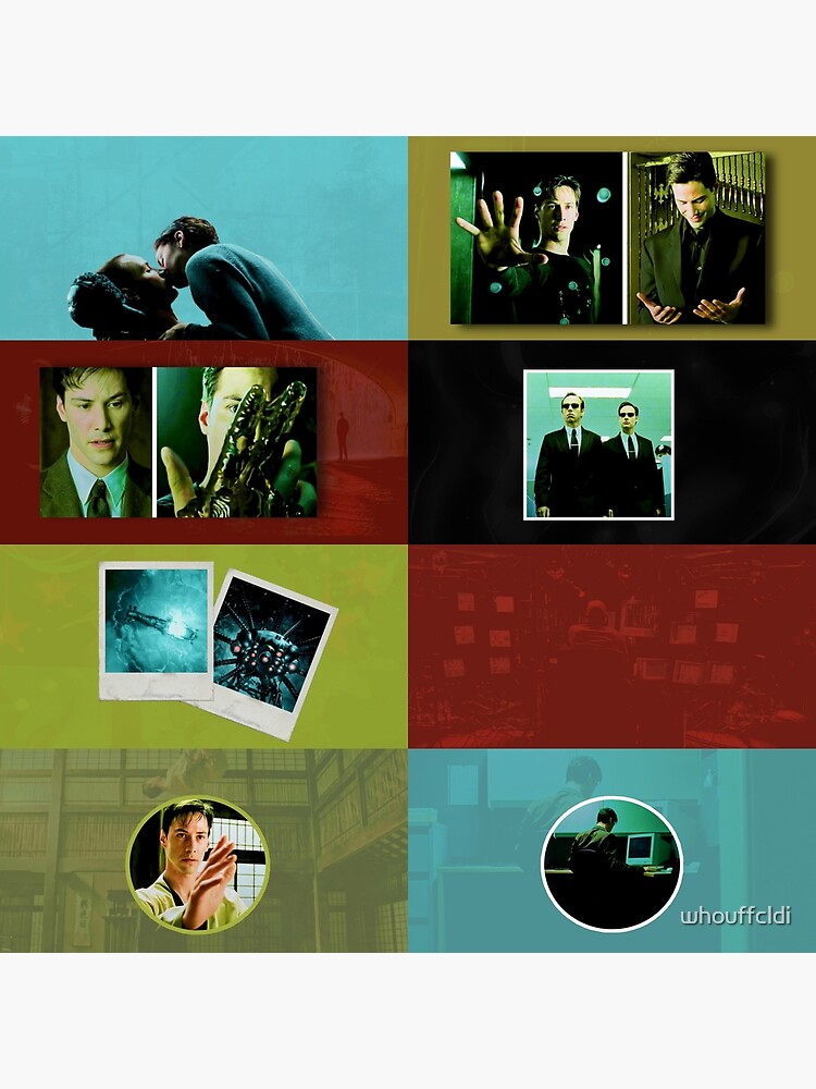"the matrix graphic" Poster by whouffcldi | Redbubble