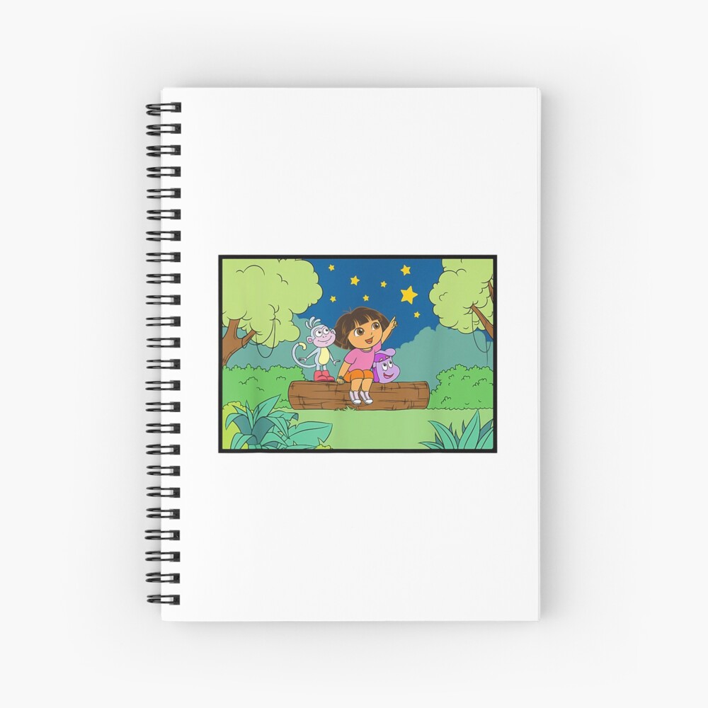 "Dora the Explorer Dora and Friends " Spiral Notebook for Sale by ...