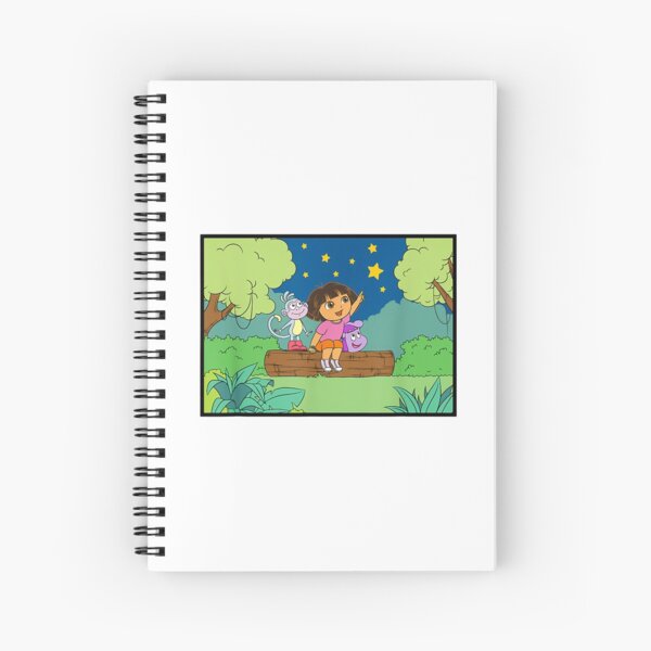 "Dora the Explorer Dora and Friends " Spiral Notebook for Sale by ...