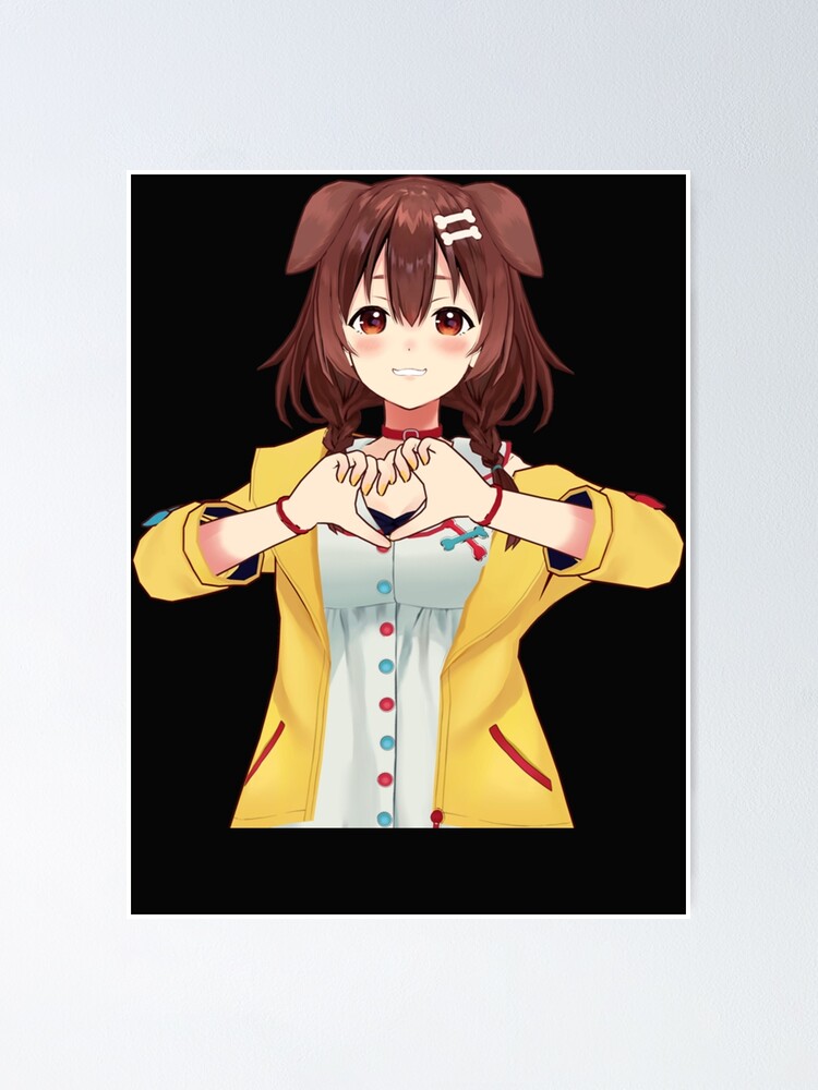 "Inugami Korone Super Cute " Poster for Sale by HiroshiHurley33 | Redbubble