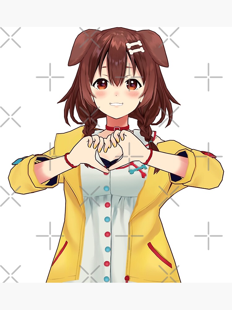 "Inugami Korone Virtual Female Youtuber Hololive Art Group Gamer Super ...