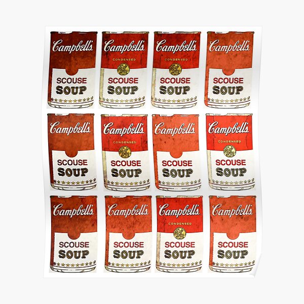 "Scouse Soup - Pop Art" Poster by EvilGravy | Redbubble