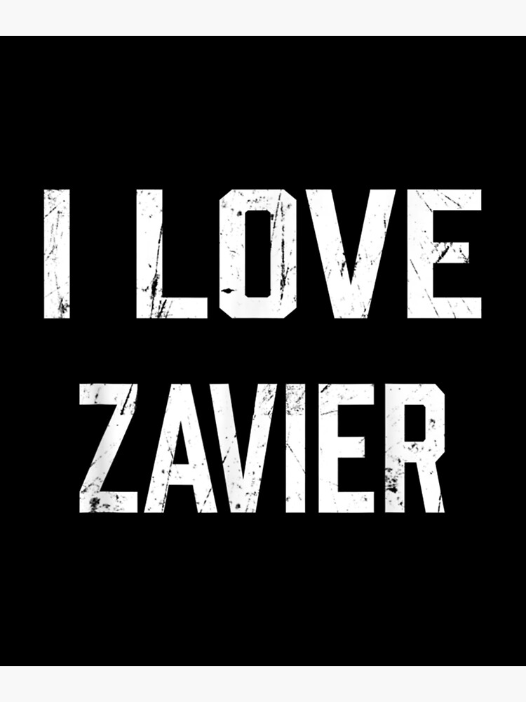 " Love Zavier Family Daughter Girl Baby Name" Poster by dianev79 ...