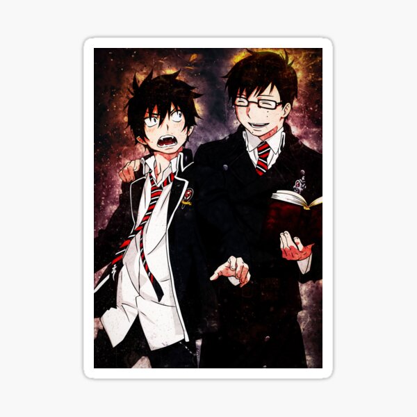 "Rin Okumura Yukio Okumura Blue Exorcist" Sticker for Sale by ...