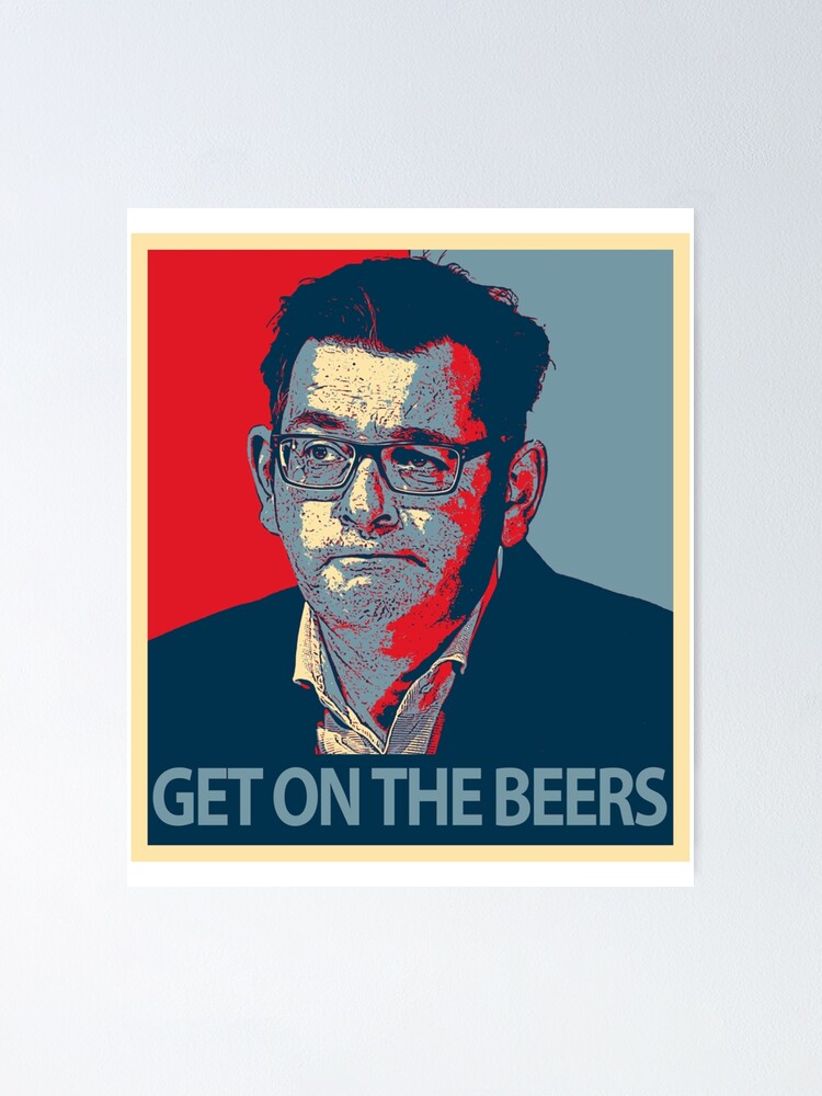 "Dan Andrews " Poster for Sale by Mapply | Redbubble