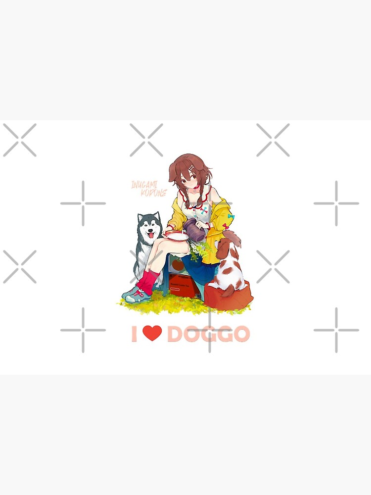 "Inugami Korone Virtual Female Youtuber Hololive Art Group Gamer Love ...