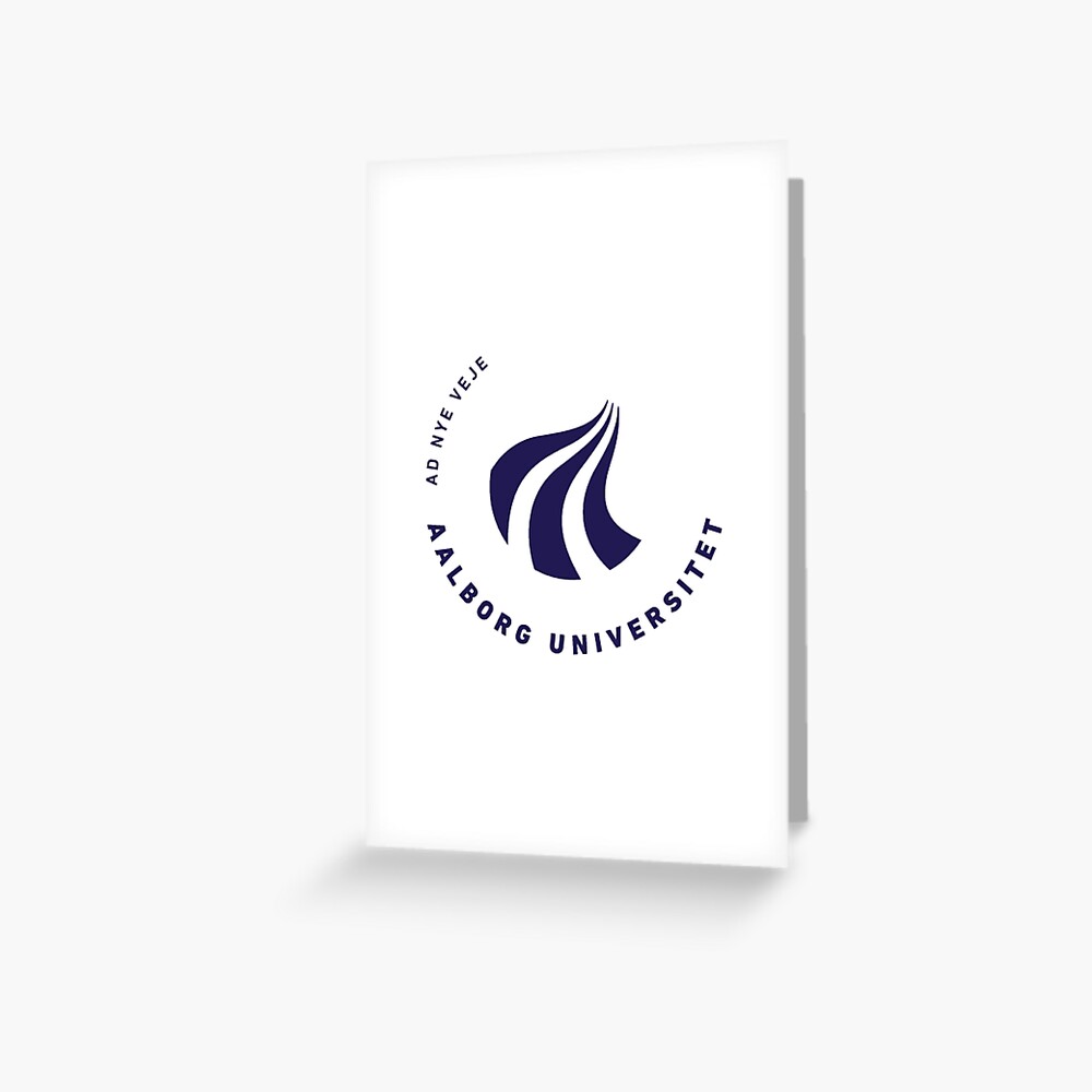 "Aalborg University logo" Greeting Card for Sale by Tangoflow | Redbubble