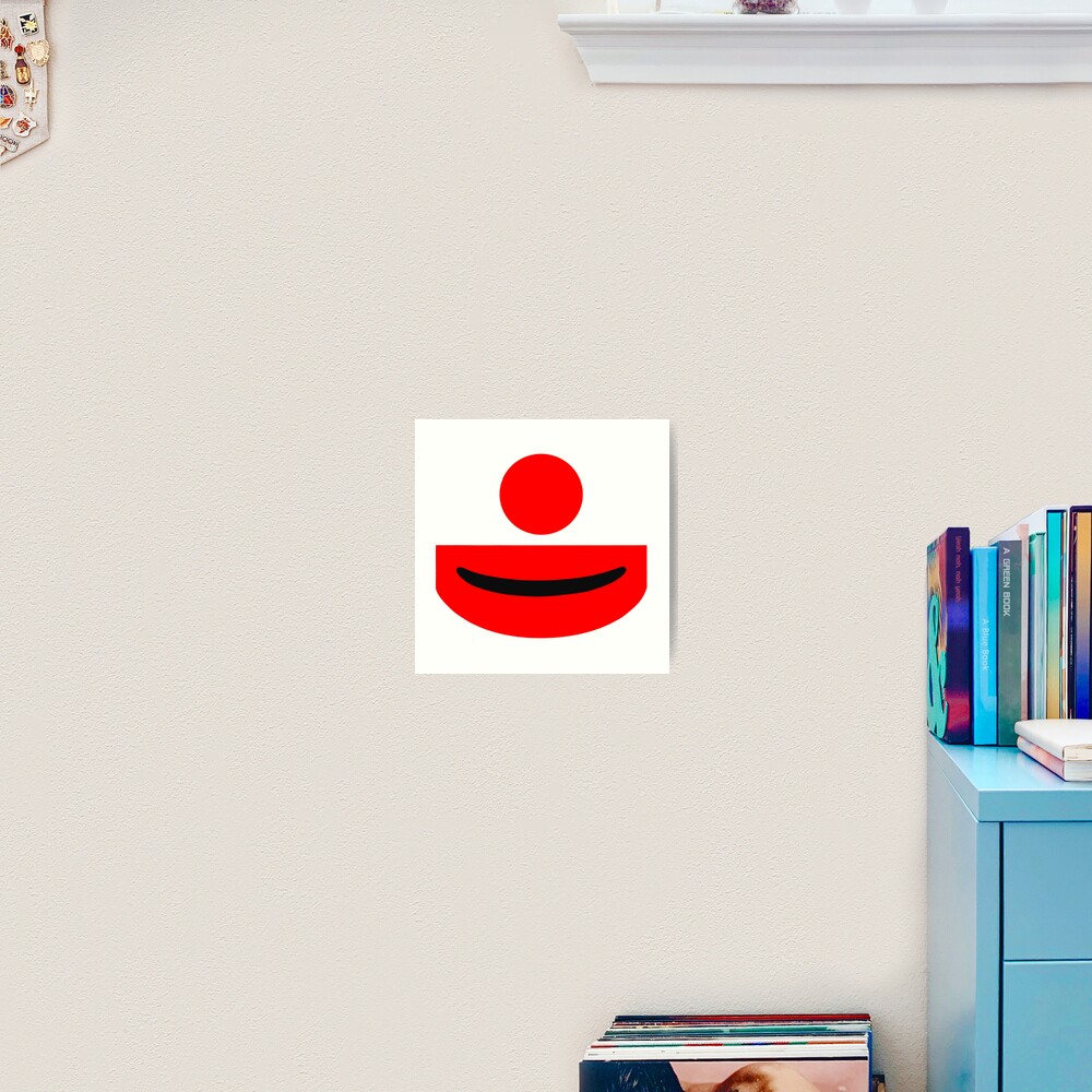 "Roblox clown face" Art Print by Stomach885 | Redbubble